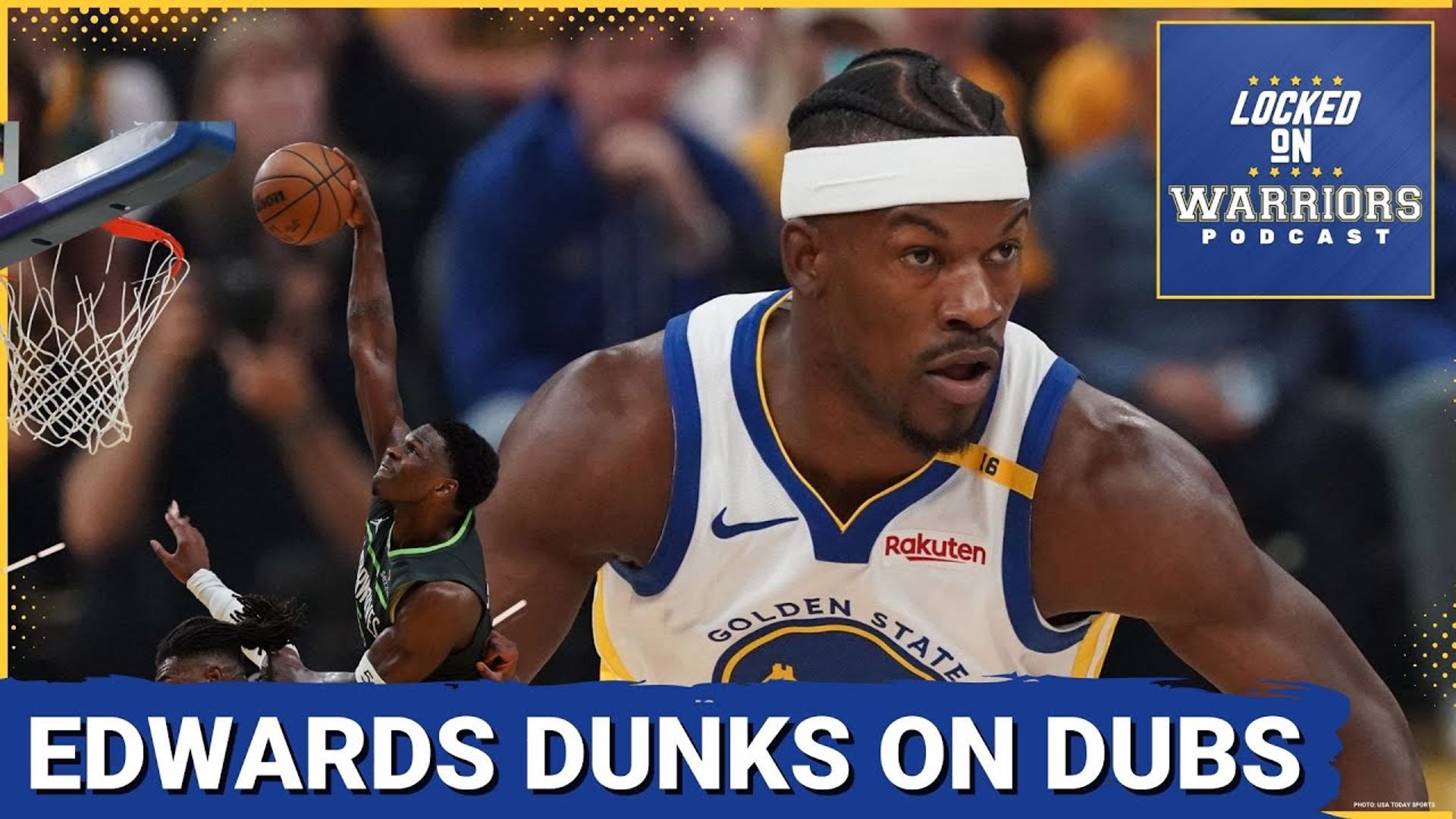 Anthony Edwards Goes CRAZY In 2nd Half, Wolves Defeat Golden State ...