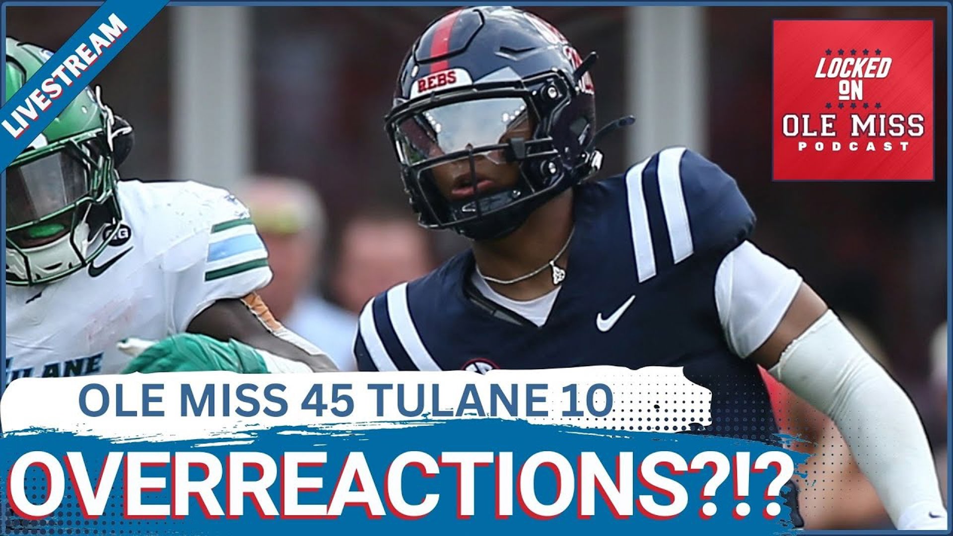 REACTION: Ole Miss DESTROYS Tulane 45-10, Trinidad Chambliss Should Start vs LSU | kgw.com