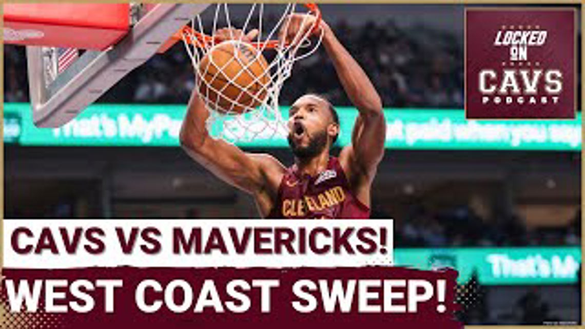 CAVALANCHE in Dallas! | Cleveland Cavaliers SWEEP West Coast Road Trip ...