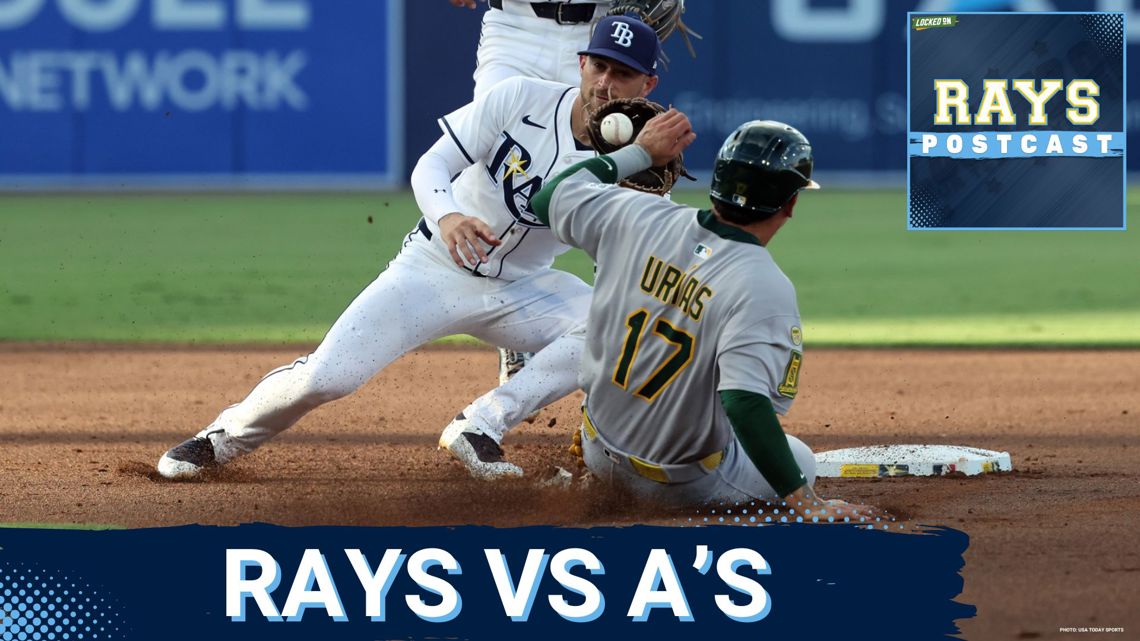 RAYS POSTCAST: The Tampa Bay Rays pick up a TOUGH LOSS to The Athletics ...
