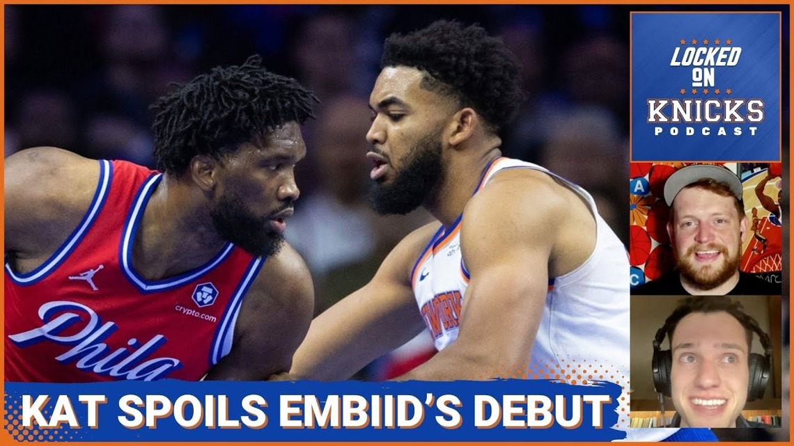 Karl-Anthony Towns and OG Anunoby Spoil Joel Embiid's Debut As the ...