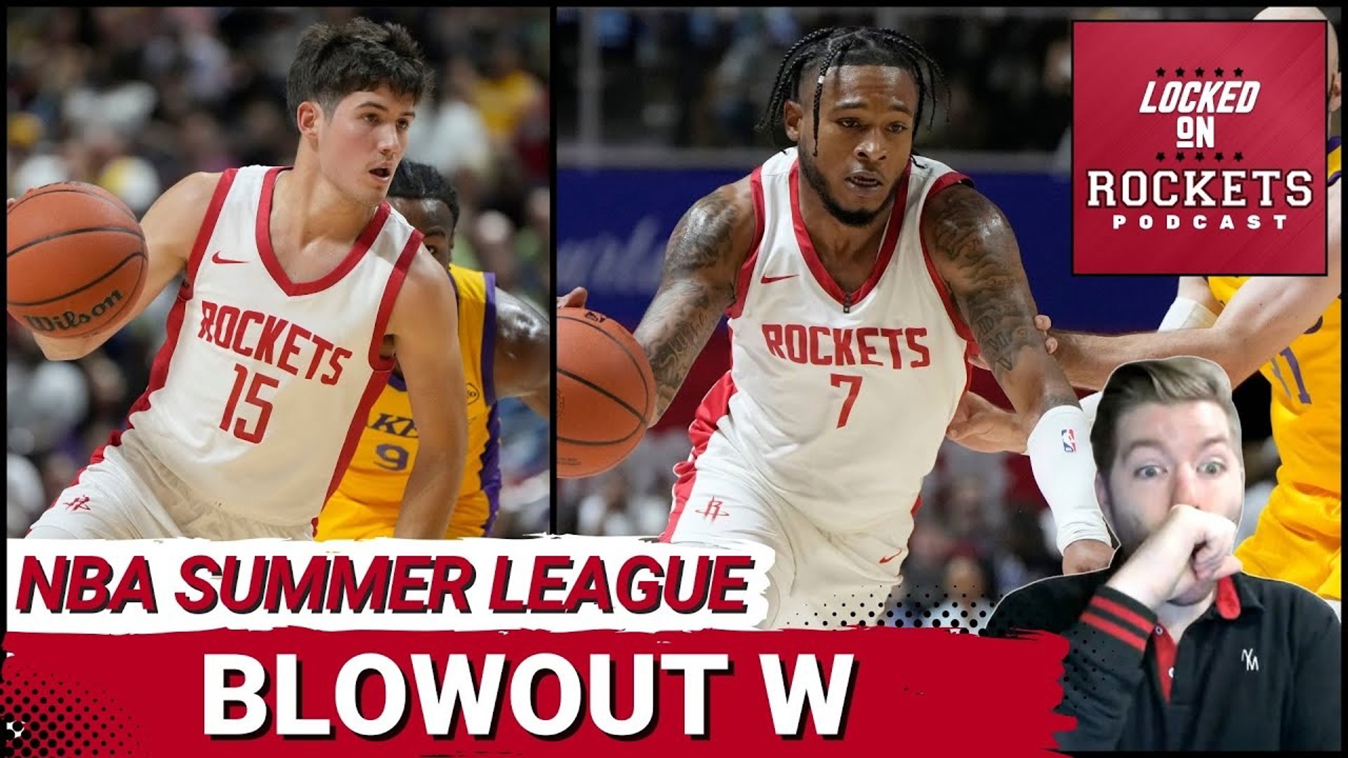Reed Sheppard & Cam Whitmore DOMINATE In Houston Rockets Blowout Win Vs ...