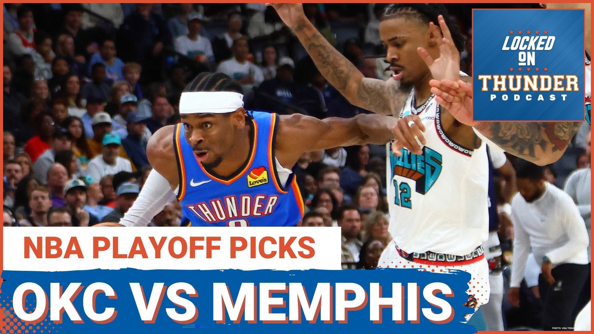 OKC Thunder FACE OFF With Memphis, Keys to Series, NBA PLAYOFF PICKS ...
