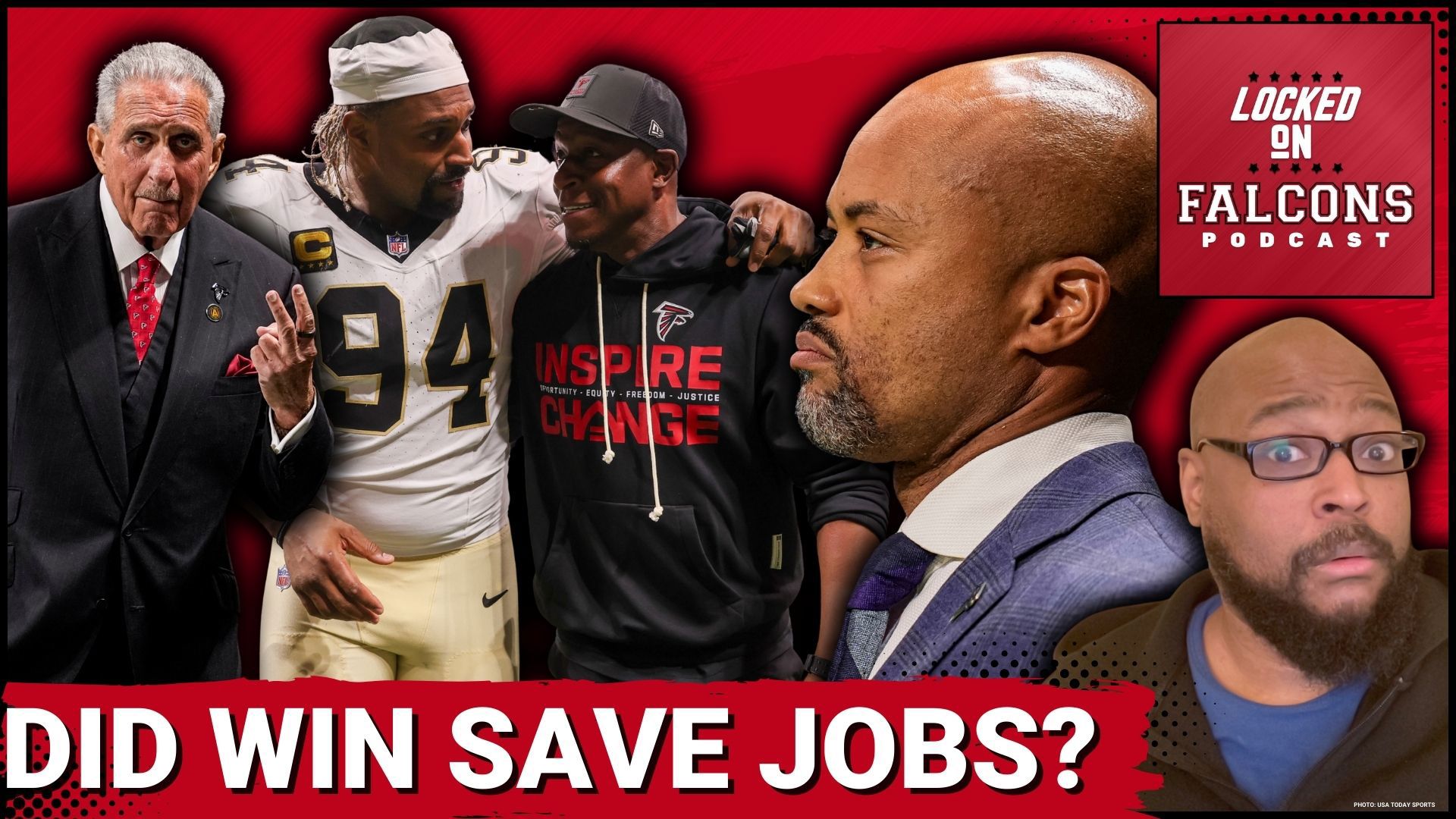 SURVIVAL: Atlanta Falcons DEFENSE Delivers Win Over Saints With Raheem ...