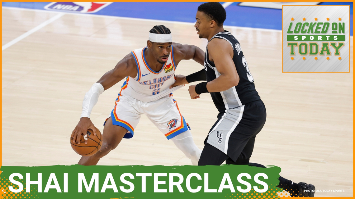Shai Gilgeous-Alexander DOMINATES, OKC Thunder up 3-2 On San Antonio ...