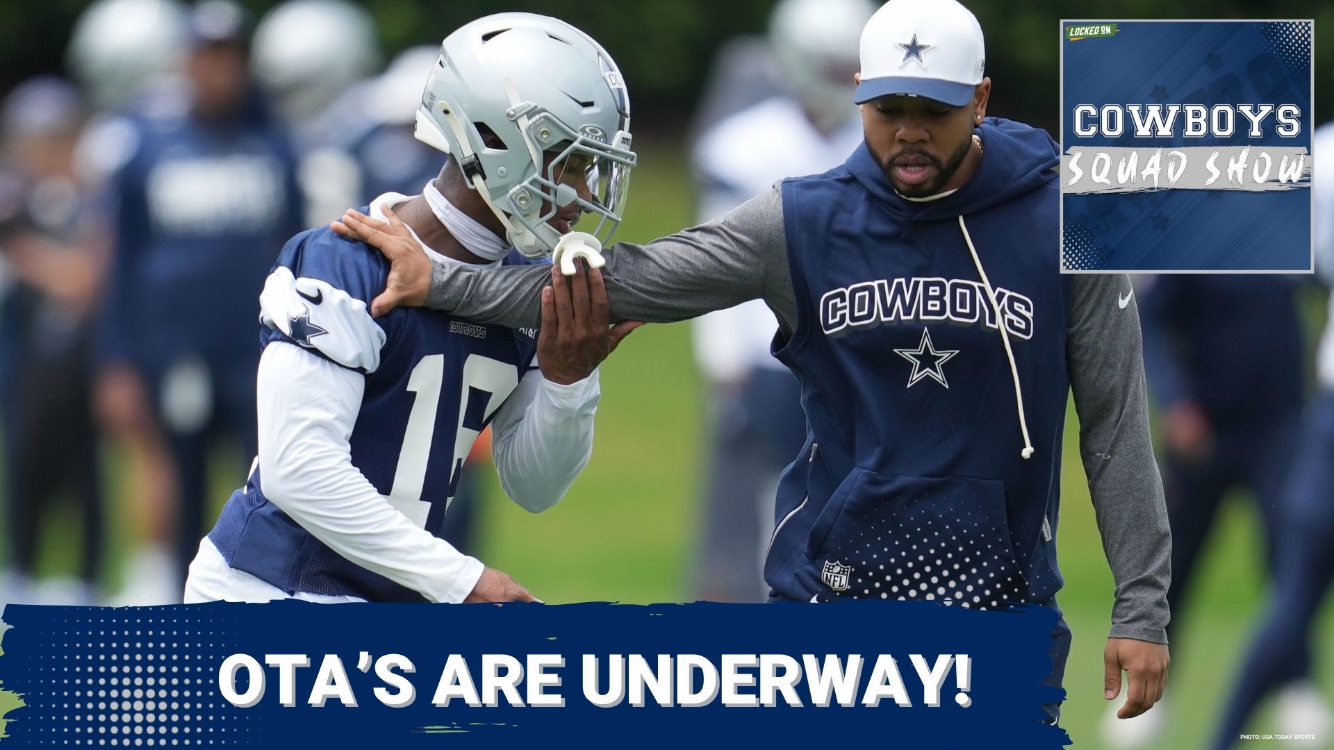 COWBOYS SQAD SHOW: OTA'S are underway for the Cowboys, with the first ...