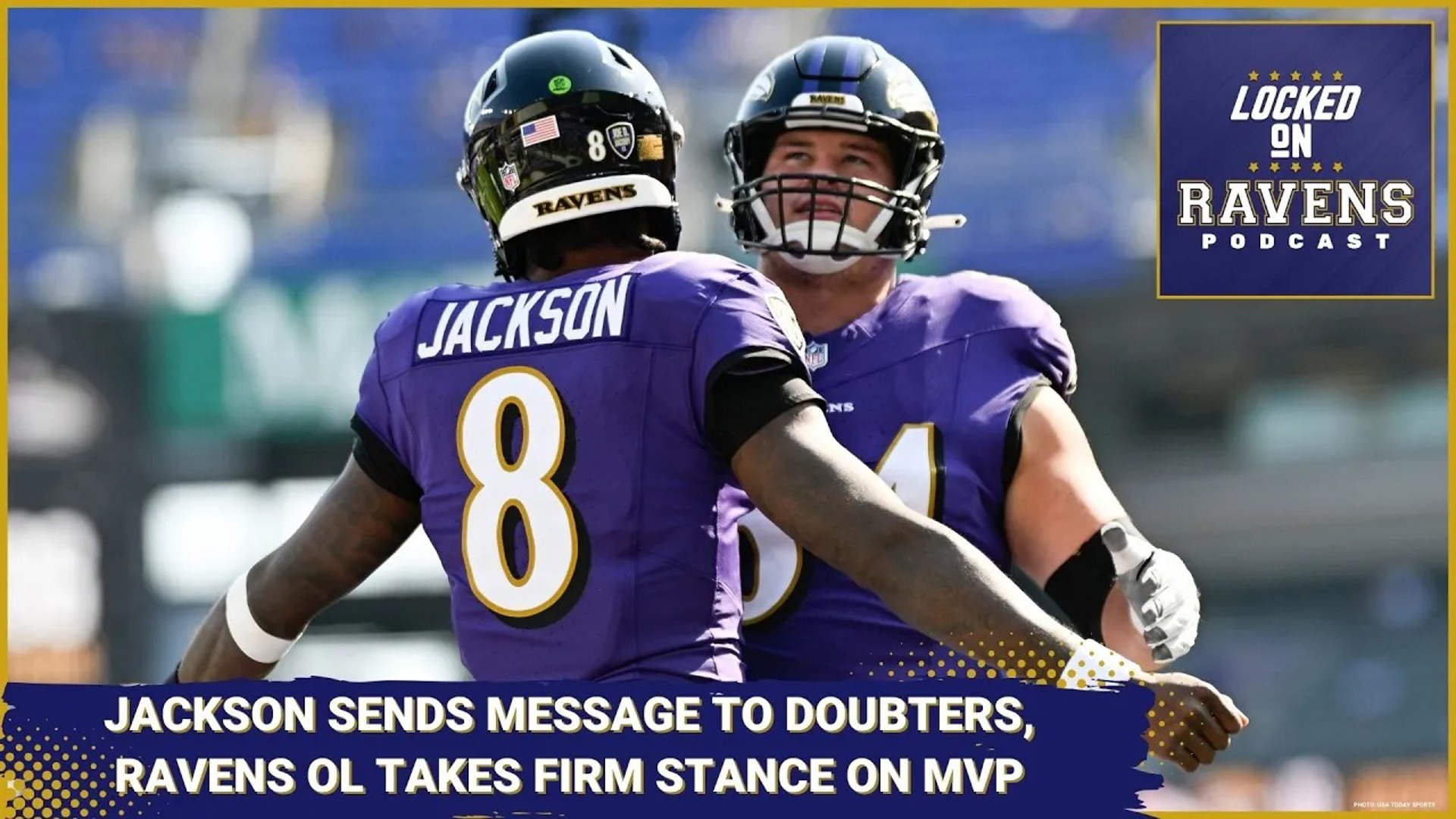 Lamar Jackson sends scary message to doubters, Baltimore Ravens OL ... Lamar Jackson sends scary message to doubters, Baltimore Ravens OL ...