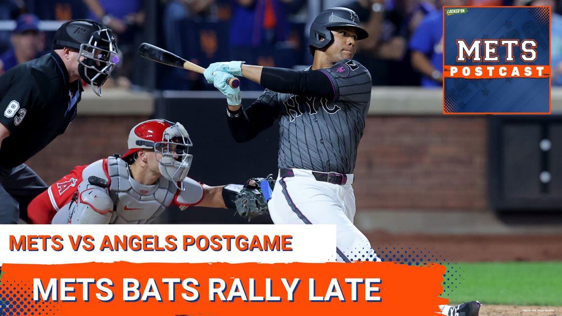 METS POSTCAST: Mets Score FIVE Runs Late to COMEBACK Against Angels ...
