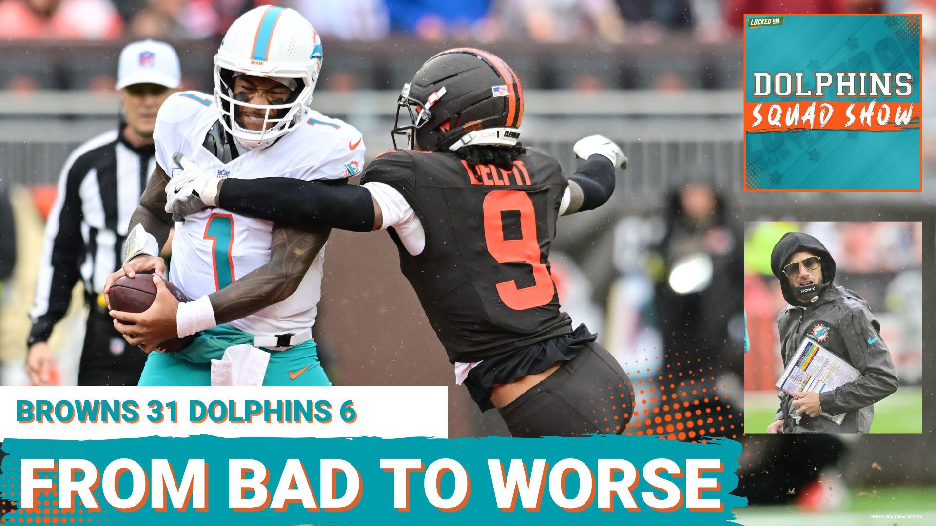 DOLPHINS SQUAD SHOW: Miami DOLPHINS EMBARRASSED IN 31-6 Blowout Loss ...