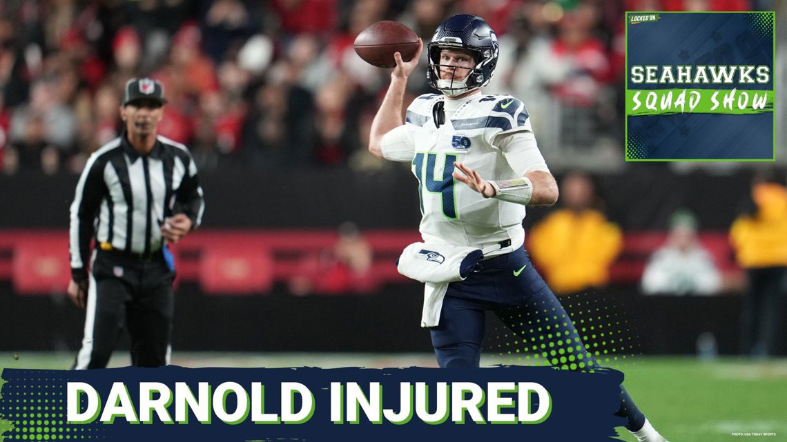 SEAHAWKS SQUAD SHOW: Sam Darnold ADDED TO INJURY LIST ahead of ...