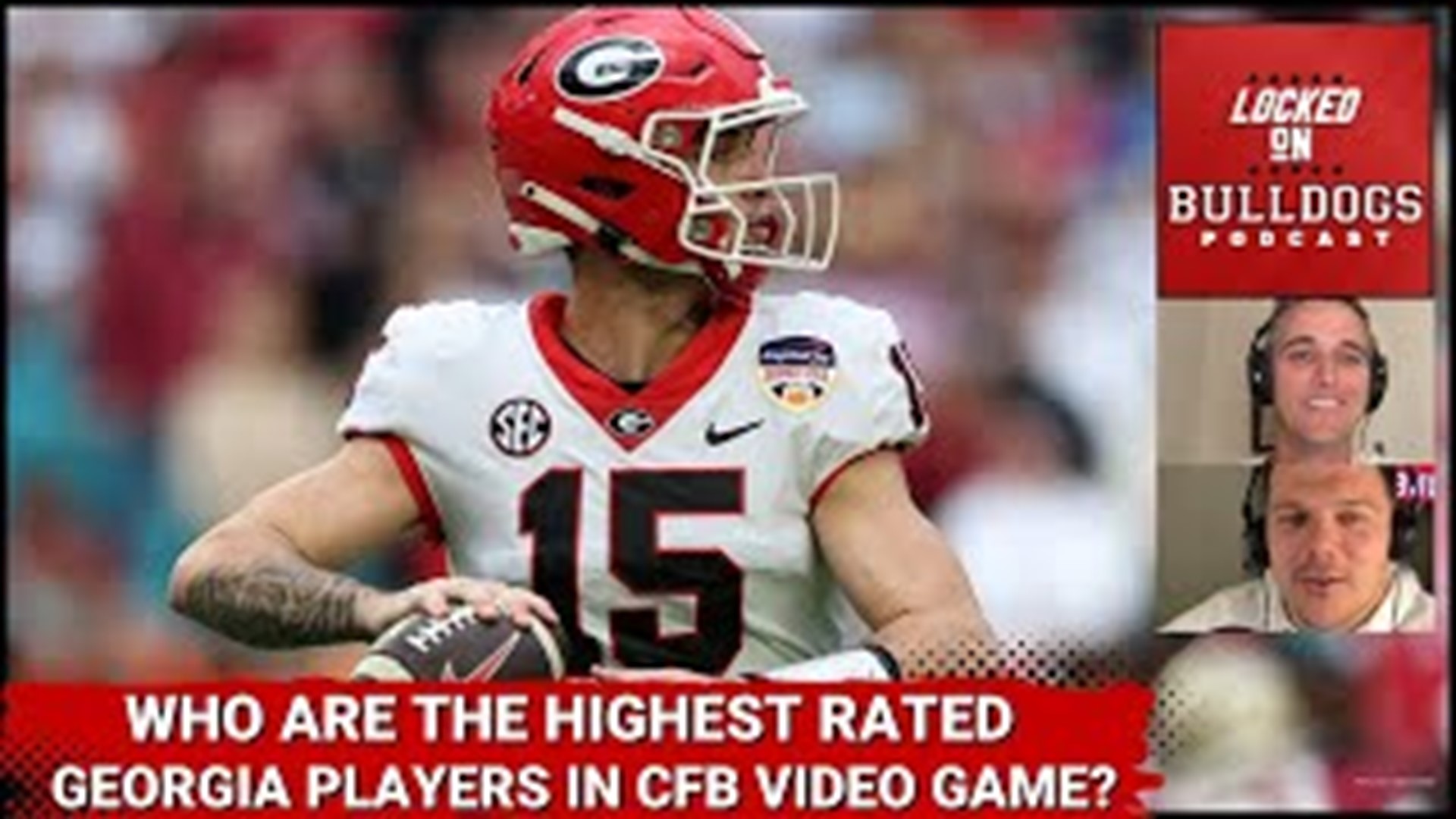Georgia Football players in the EA Sports College Football game. Who ...