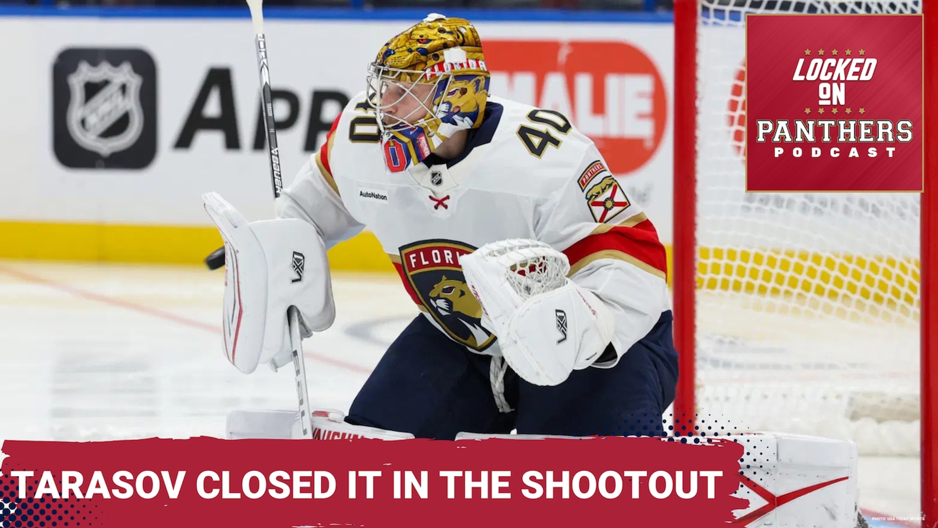 GUTSY: Tarasov shut the Jets down in the shootout. Maurice's first win ...