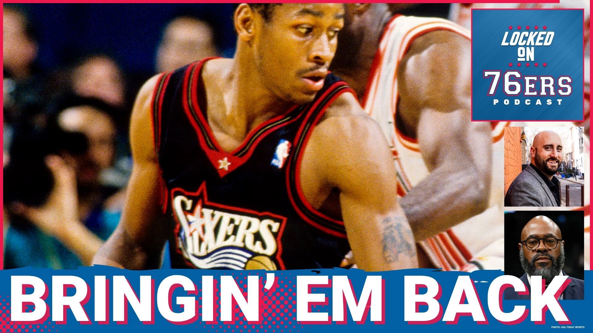 Sixers reportedly set to bring back ICONIC Allen Iverson Era Jersey ...