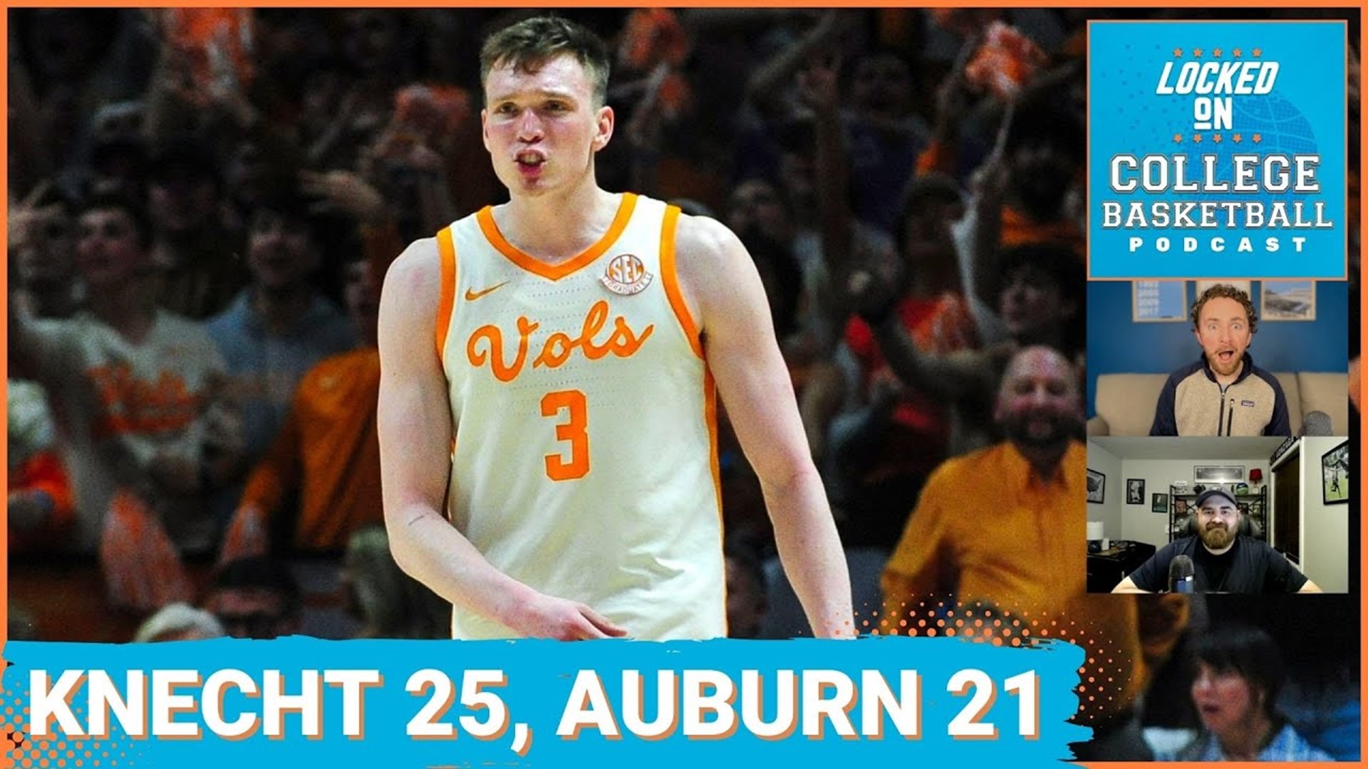Tennessee's Dalton Knecht OUTSCORES Auburn in final 12:01 | Big East ...