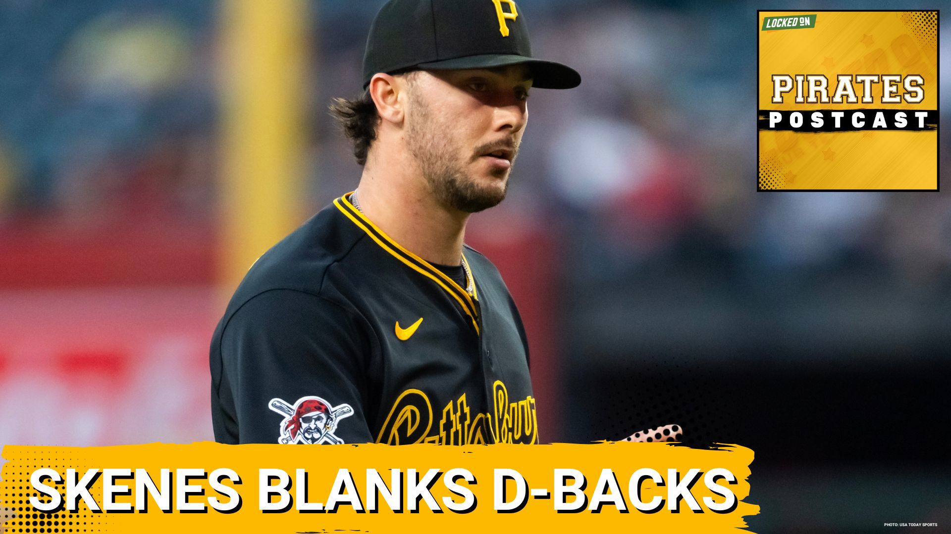 PIRATES POSTCAST: Paul Skenes SHOVES for 8 Innings to Blank D-Backs 1-0 ...