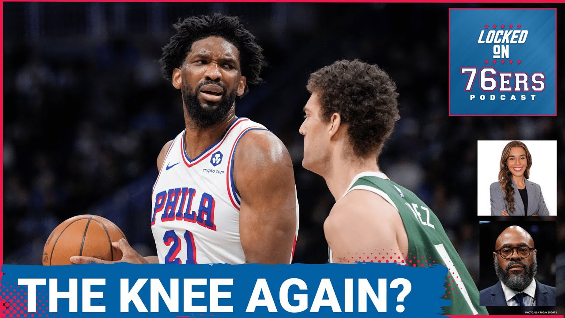 Looming knee surgery for Joel Embiid at the end of the season. What this means for the 76ers ...