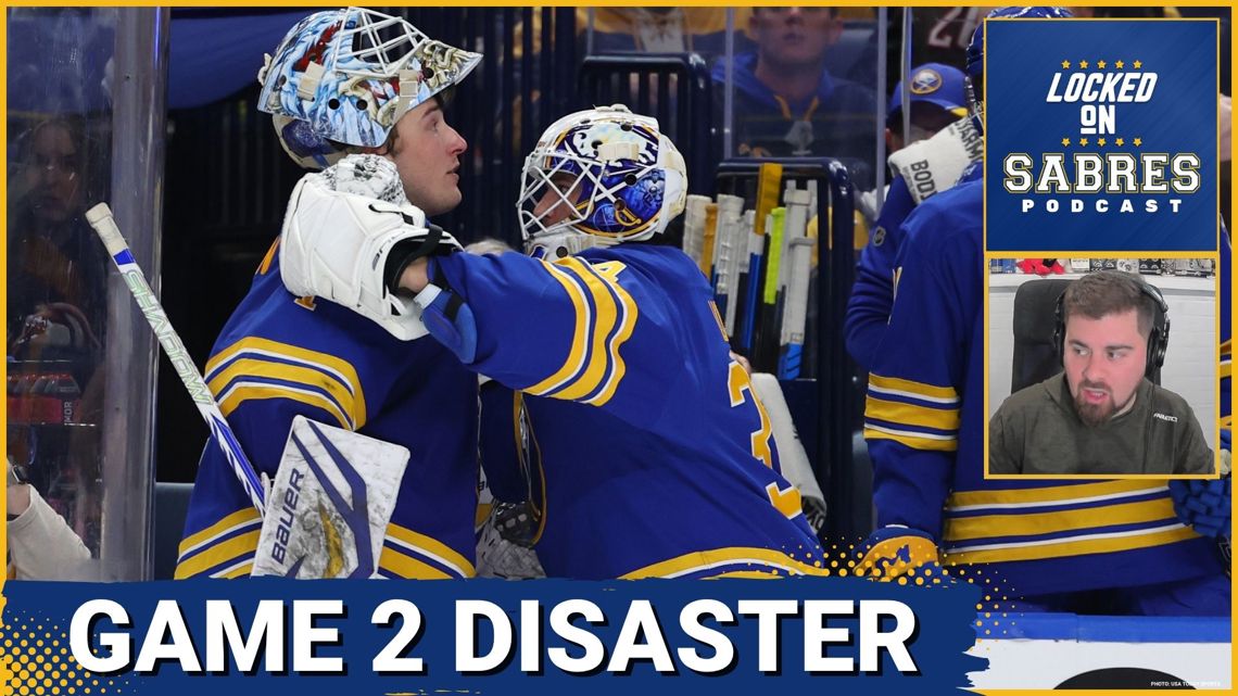 Buffalo Sabres GOALTENDING + OFFENSE disappears in Game 2 loss to ...