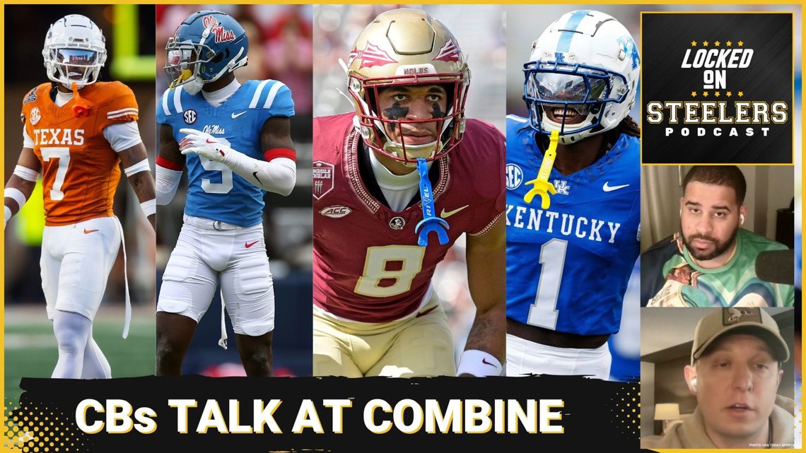 Steelers Prioritize DTs over CBs at NFL Combine? | Jahdae Barron ...