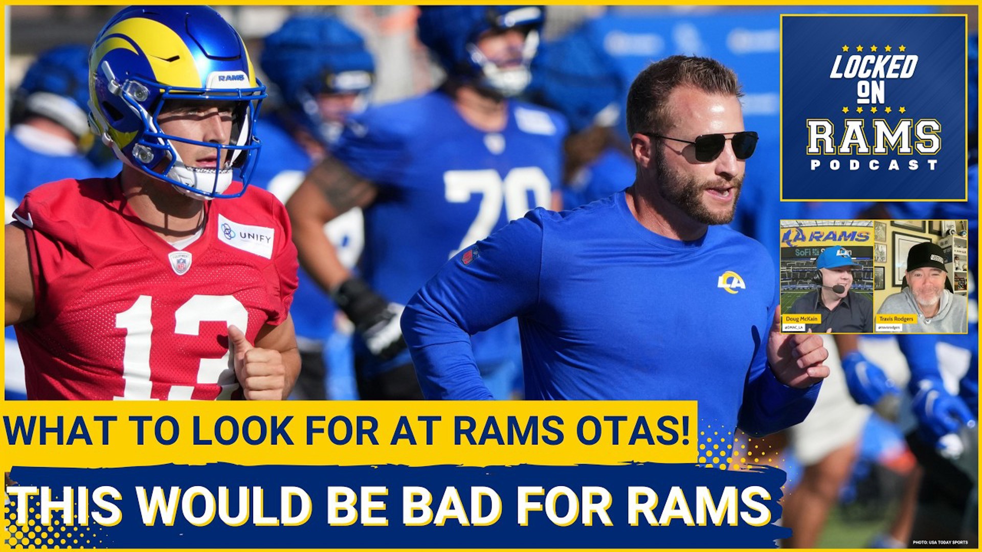 BIG RAMS UPDATE: 5 Things to Watch For at Rams OTAs, Simpson vs ...