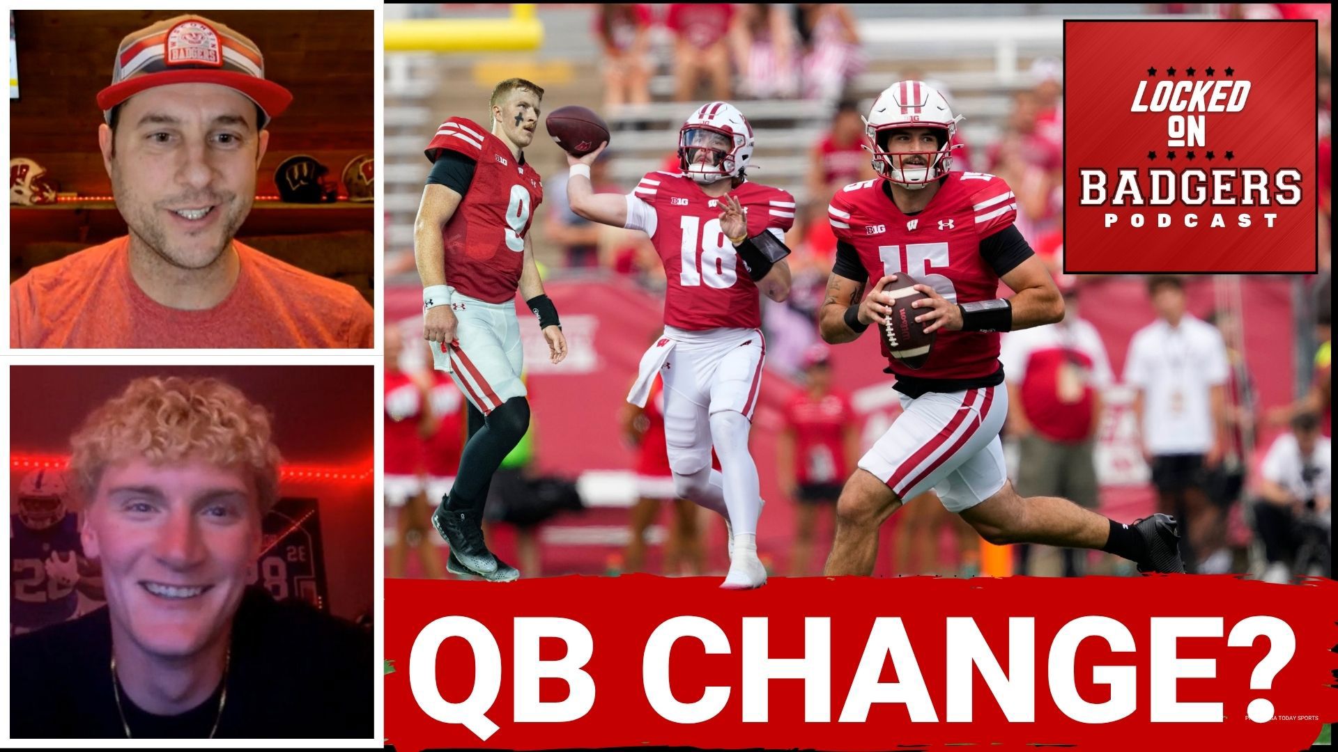 QB CHANGE? Does the Wisconsin Badgers football team MAKE a QB change ...