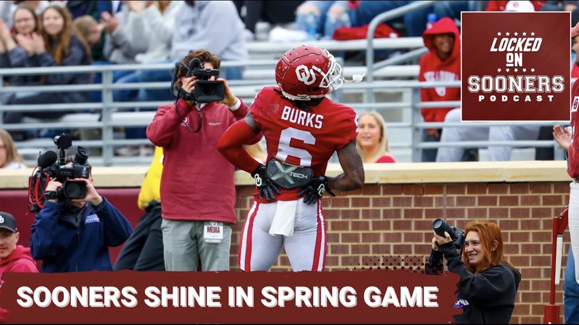 Deion Burks, Sooners stand out in Oklahoma Spring Game. Branson Hickman ...