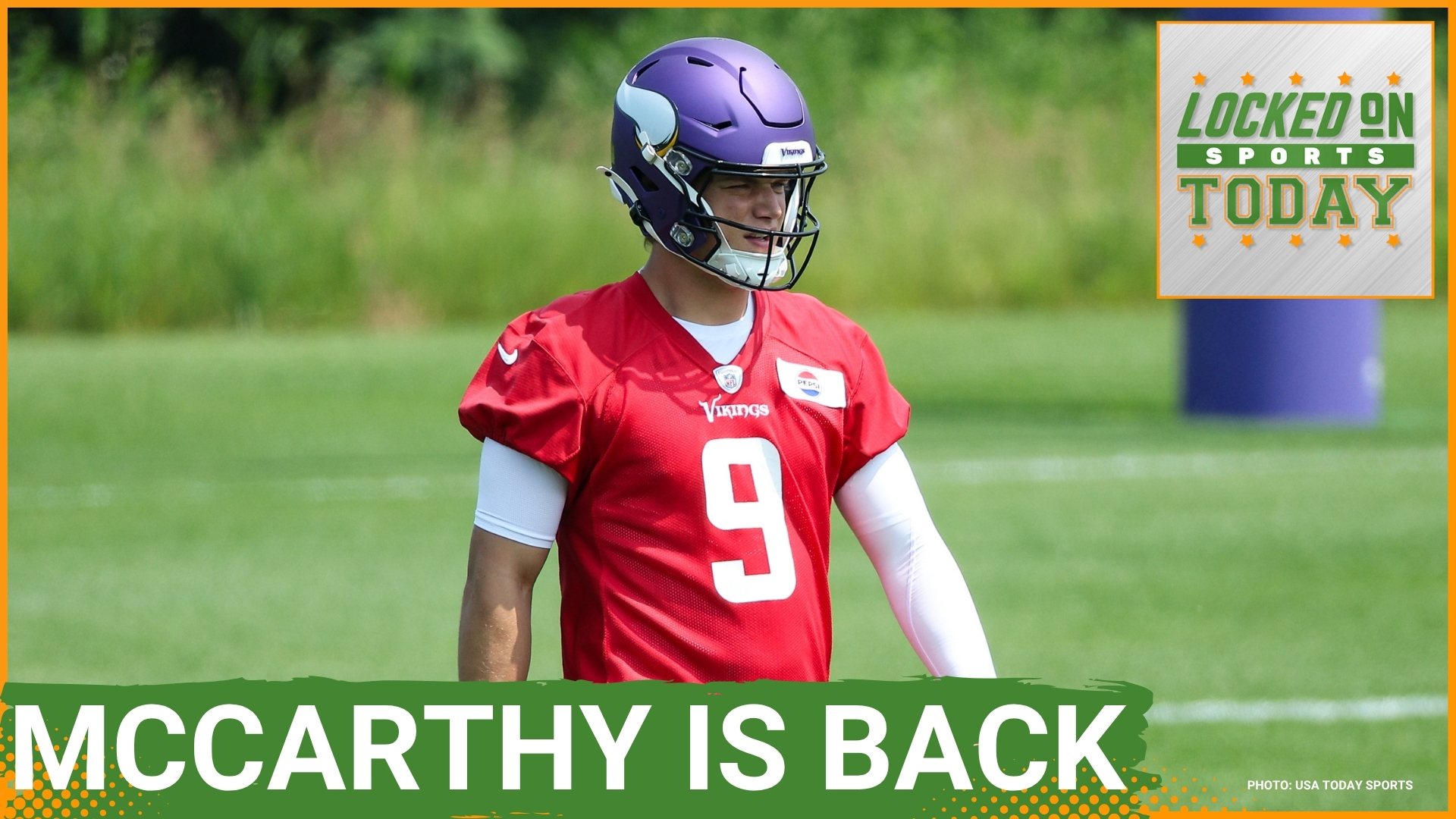 All eyes are on JJ McCarthy as the Vikings kick off camp | Locked On ...