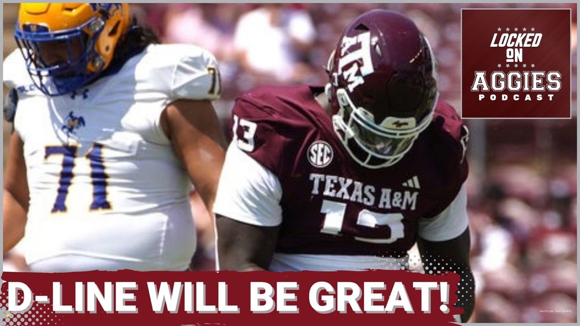 DJ Hicks had a lot of great things to say about the Texas A&M D-Line ...