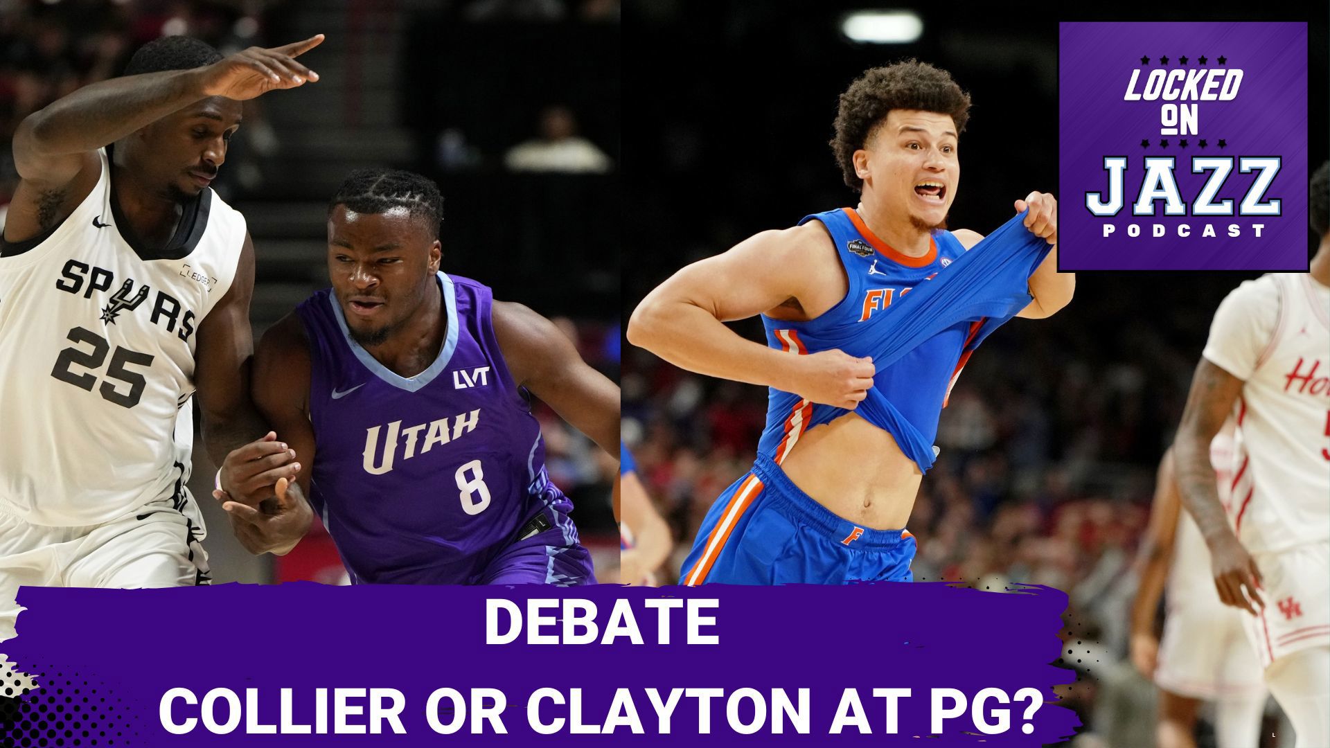 DEBATE: Utah Jazz PG Battle HEATS UP | WIll Isaiah Collier or Walter ...