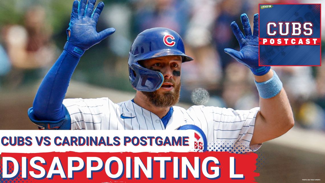 CUBS POSTCAST: The Chicago Cubs have MULTIPLE missed opportunities ...