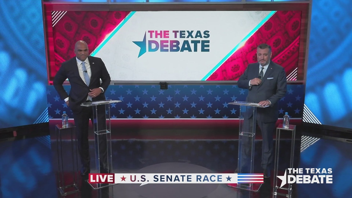 The Texas Debate 2024 (Full): Ted Cruz and Colin Allred make cases to ...