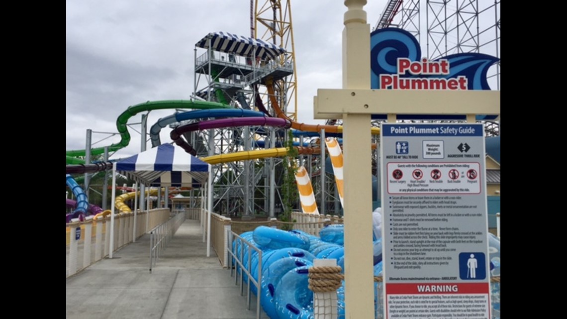 WATCH | Cedar Point Shores waterpark set to open this weekend | kgw.com
