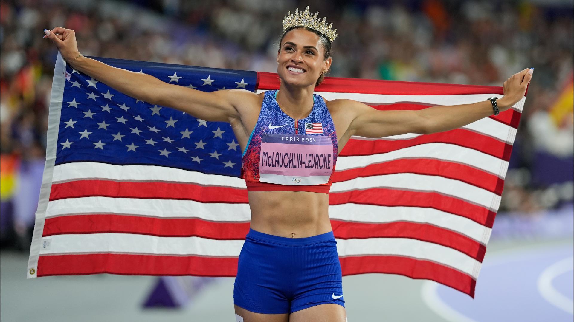 Team USA's Sydney McLaughlin-Levrone breaks world record again in 400 ...
