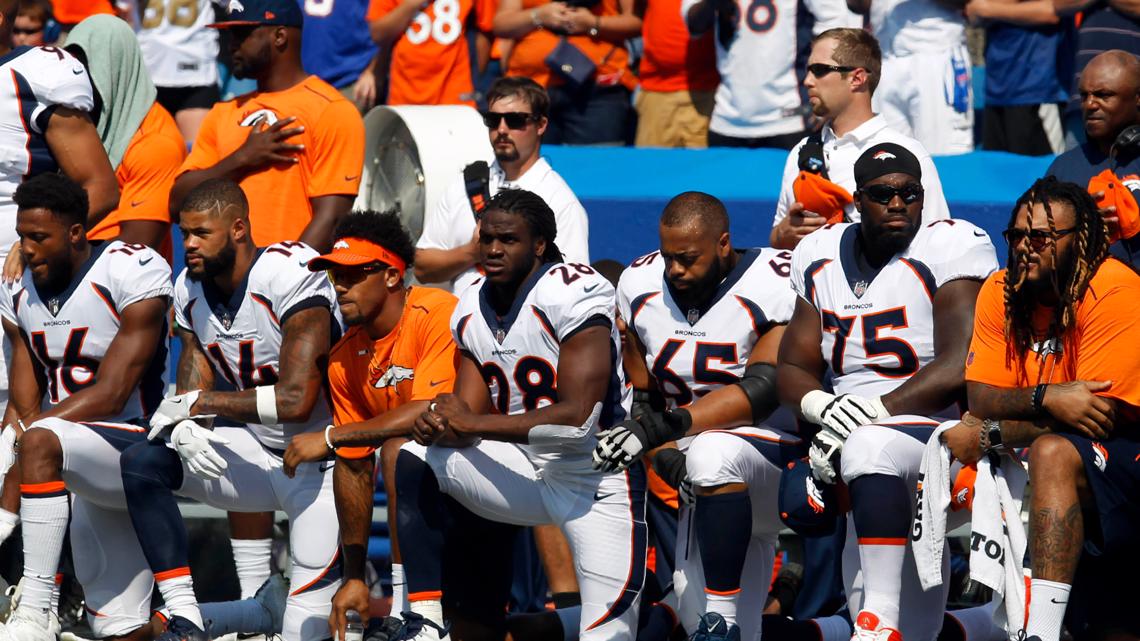 VERIFY: Are NFL football players required to stand for the National ...