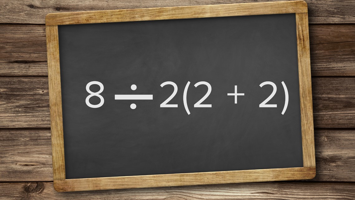 This math problem is dividing the internet | kgw.com