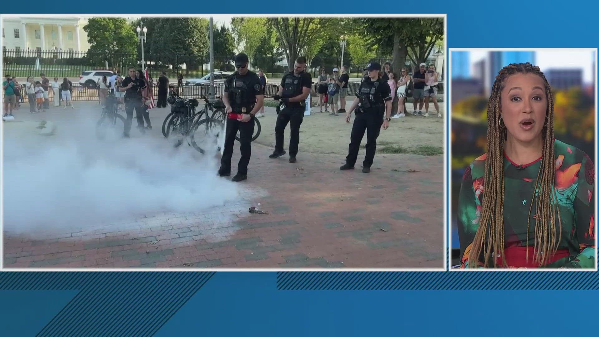 Veteran says charges for burning flag near White House are ...