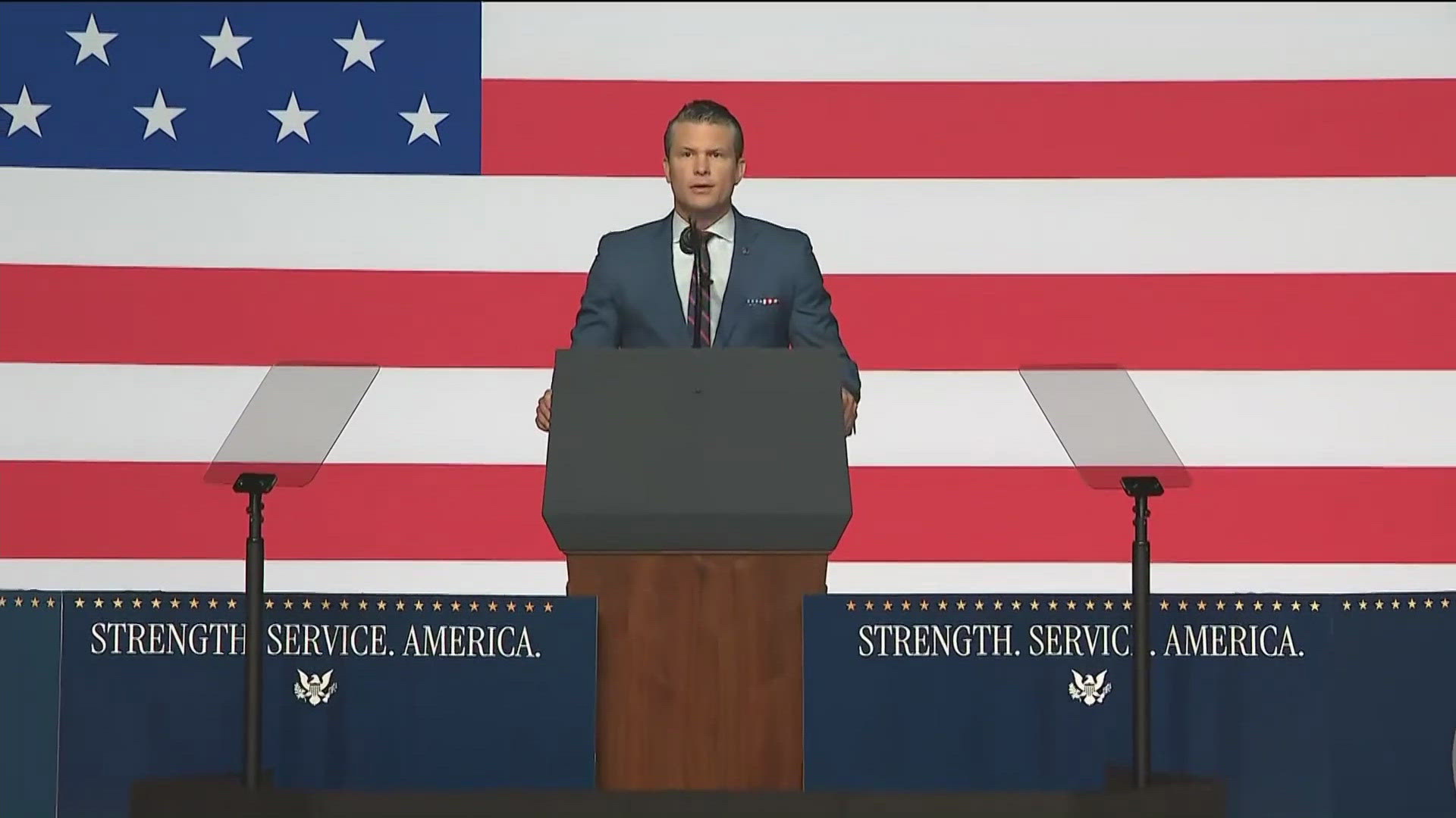 Trump, Hegseth address Military Leaders at Virginia Base | kgw.com