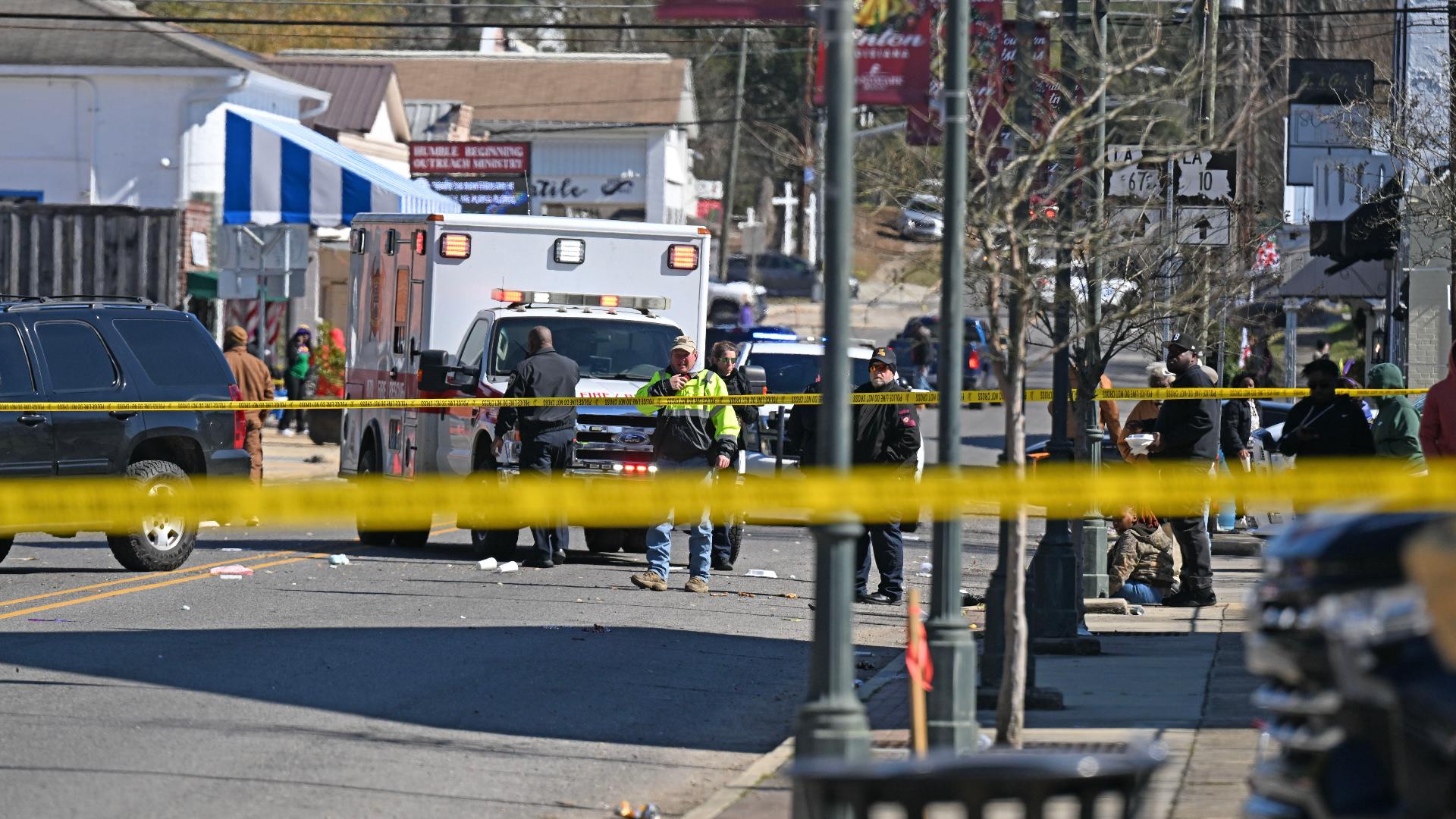 5 injured, including child, in Louisiana Mardi Gras parade shooting ...